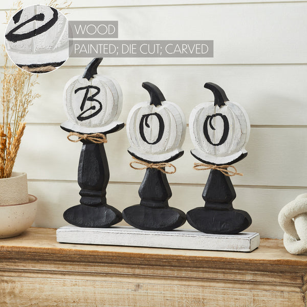 BOO Pumpkins Wooden Table Sign – Lange General Store