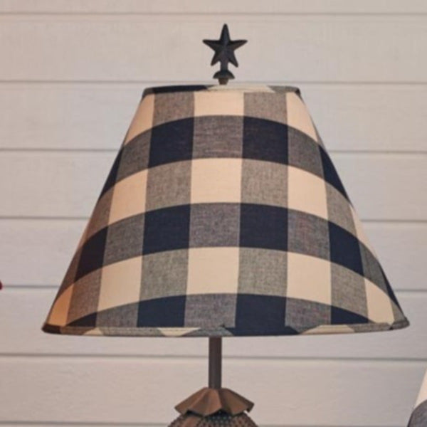 Buffalo Black and Tan Check Lamp Shade – Lange General Store