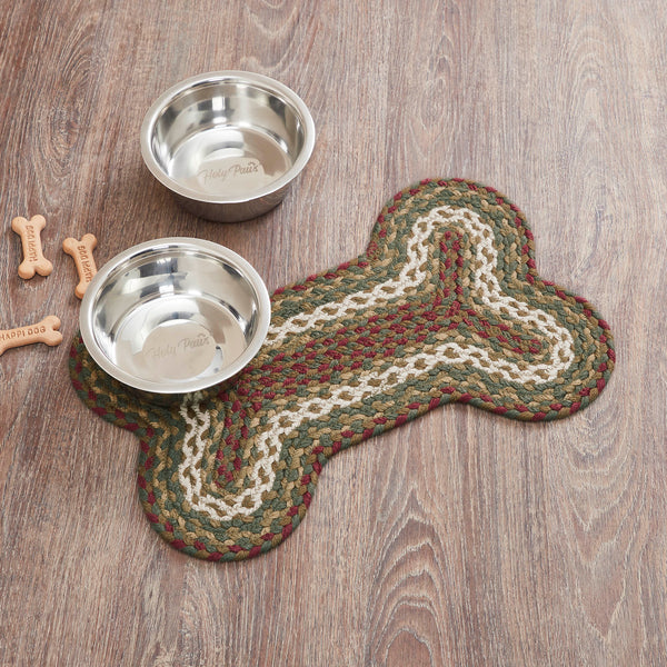 Cabin Patch Dog Bone Braided Rug – Lange General Store