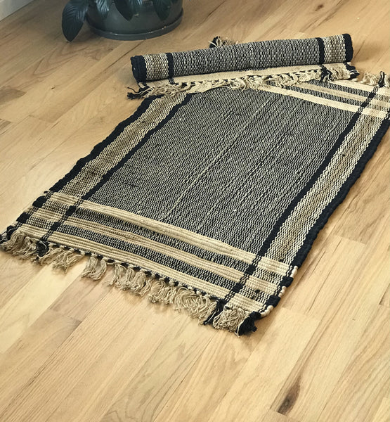 Caramel Black Rag Rug – Lange General Store