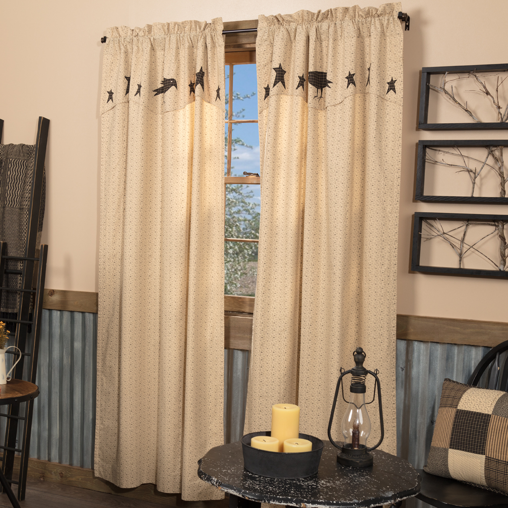 Kettlehurst Crow Panel Curtains – Lange General Store