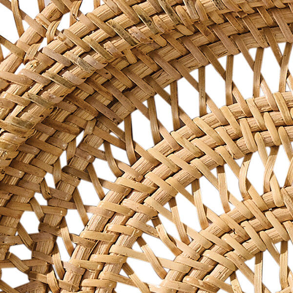 Rattan Spiral Charger Set – Lange General Store