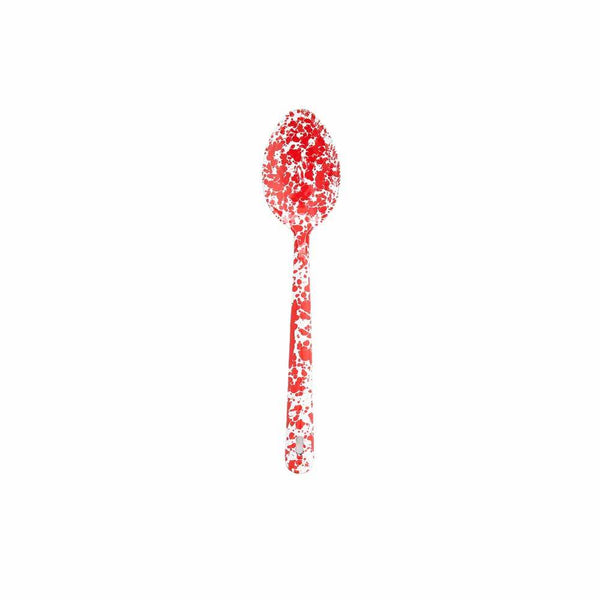 Splatterware Red 12 inch Large Serving Spoon – Lange General Store