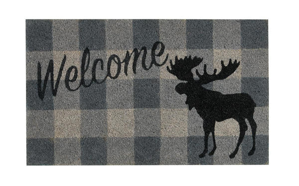 Welcome Moose Door Mat – Lange General Store